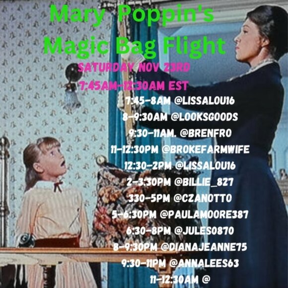 Other | Mary Poppins Magic Bag Flight | Poshmark